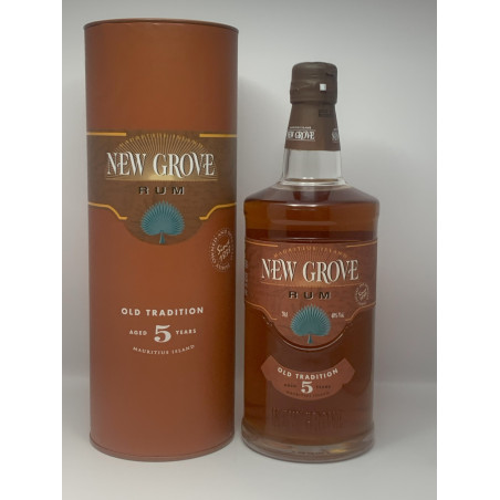 RHUM New Grove 5ans Old Tradition 40% vol Vente en ligne et Livraison